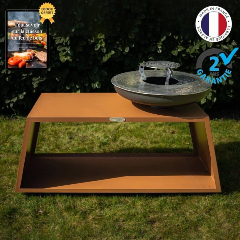Brasero plancha Made in France - Apollon - Braseroc
